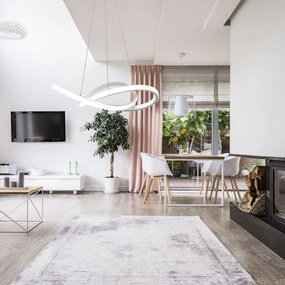Toolight - LED stropní svítidlo + dálkový ovladač APP392-CP, bílá, OSW-06908