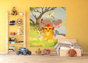 Dětská vliesová fototapeta na zed' Lví hlídka, Disney | 180 x 202 cm | DFTDNXL 5144