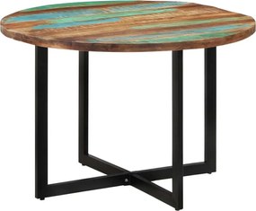 vidaXL Jídelní stůl 110 x 75 cm masivní recyklované dřevo [338480]