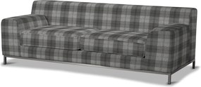 Potah na pohovku IKEA  Kramfors 3-místná barva šedá látka pletený vzor, vzorované