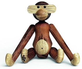 Soška z masivního dřeva Kay Bojesen Denmark Monkey Teak