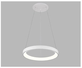 Led2 Závěsné LED svítidlo BELLA SLIM P-Z ø 58 cm Barva: Bílá, Stmívání: On-Off