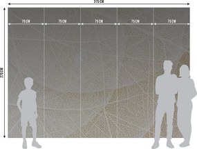 Fototapeta na míru Abstraktní Struktura Listí | Vliesová fototapeta na zed' | DFTNS1247