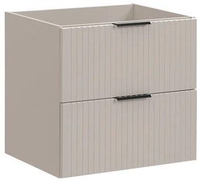 COMAD Závěsná skříňka pod umyvadlo - ADEL 82-60 cashmere, šířka 60 cm, kašmír