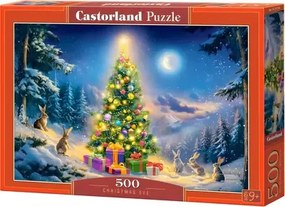 CASTORLAND Puzzle Štědrý večer / 500 dílků / 47 x 33 cm