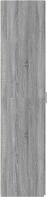 Skříň highboard šedá sonoma 40 x 42,5 x 185 cm kompozitní dřevo 3281404