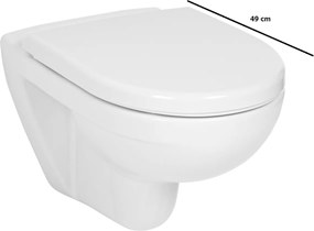 Jika Lyra Plus wc závěsné zadní odpad h8233820000001 2338.2.000.000.1