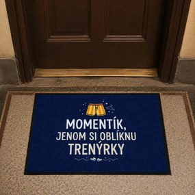 Mercury Flooring, Trenýrková rohožka 40x60 cm - na ven i na doma, 40x60, modrá