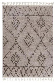 Kusový koberec Shaggy Eza béžový 160x220cm