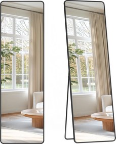 Volně stojící zrcadlo Bleer 150 cm černé II