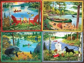COBBLE HILL Puzzle Země chatařů XL / 275 dílků / od 9 let