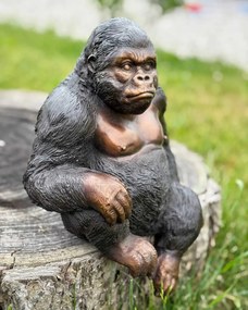 Bronzová socha - Gorilla
