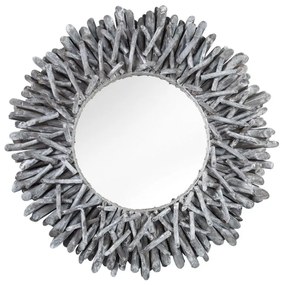 Designové nástěnné zrcadlo Kenley, 80 šedé