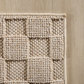 Ayyildiz, Běhoun Helix 2203 beige, 80x250, béžová, chodba / předsíň