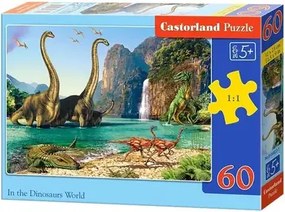 Castorland 06922 Svět dinosaurů / 60 dílků / od 5 let