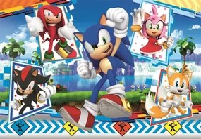 Clementoni PUZZLE Sonic MAXI / 24 dílků / od 3 let