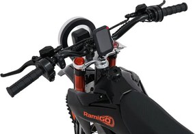 Elektrická motorka E-RIDER X černá