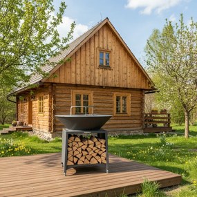PRO-TERMO Grilovací ohniště FIESTA FE-CR 100 - černé