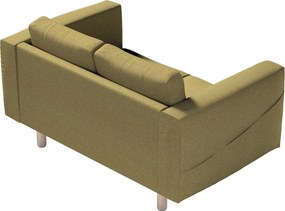 Potah na pohovku IKEA Norsborg 2-místná barva zelená látka pletený vzor