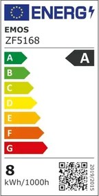 EMOS Filament A60 7,2W E27 neutrální bílá / Žárovka / náhrada za 100 W