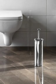 Aqualine, SIMPLE LINE WC kartáč válcový, leštěný nerez, 04065F