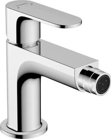 Hansgrohe Rebris S, páková bidetová baterie s kovovou odtokovou soupravou s táhlem, chromová, HAN-72212000