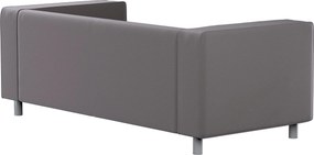 Potah na pohovku IKEA  Klippan 2-místná barva hnědá látka sametová