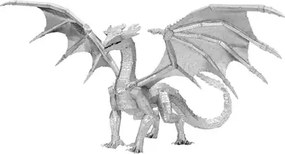 Metal Earth 3D puzzle Premium Series: Ocelový drak / 223 dílků / od 14