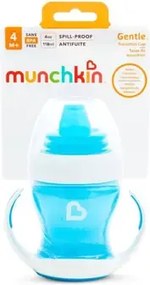 Munchkin - Hrneček pro první doušky 118 ml - modrá / od 4 měsíců
