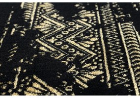 Kusový koberec Edina černý 60x250cm