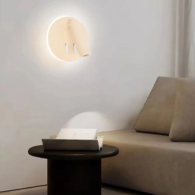 Toolight Toolight, LED nástěnné svítidlo 16x14cm, 10W, APP1615-1W, béžová, OSW-06530
