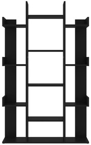 vidaXL Marketos Knihovna bílá 86 x 25,5 x 140 cm kompozitní dřevo