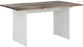Danish style Jídelní stůl Morgen, 140 cm, hnědá