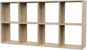 FALCO Regál Manja 2x4 dub sonoma