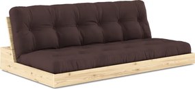 Karup Design  Rozkládací pohovka BASE - 715 Brown / Bez bočních boxů