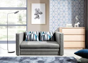 XXXLutz ROZKLÁDACÍ POHOVKA, textil, modrošedá MID.YOU - Rozkládací pohovky - 00000L003601