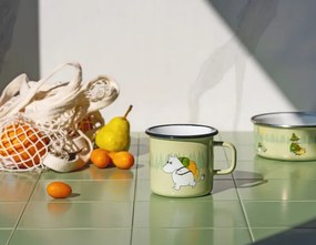 Hrnek Moomin Campers 0,55l, smalt / zelený