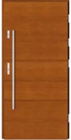 Archo - Venkovní vchodové dřevěné dveře Deskové DP-85 105033