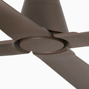FARO 33490 - Stropní ventilátor TYPHOON IP44 hnědá + dálkové ovládání