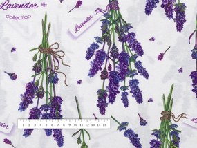Biante Dekorační čtvercový ubrus PML-084 Lavender 50x50 cm