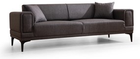 Hanah Home Třímístná pohovka HORIZON tmavě šedá