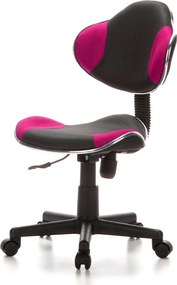HJH Office Dětský psací stůl / Dětská židle Kiddy Gti-2 (šedá/pink)