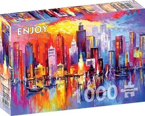 ENJOY Puzzle Večerní New York / 1000 dílků / od 14 let