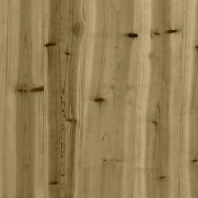 Zahradní lavice gabionový design 203 x 44 x 42 cm borové dřevo