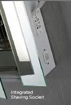 Searchlight 6560 Koupelnové zrcadlo - skříňka MIRROR s LED osvětlením IP44