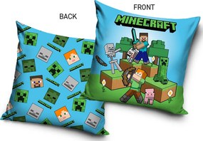 Velurový polštář Minecraft Adventure