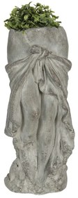 Velký květináč v designu nedokončené antické sochy Aline – 16x15x38 cm