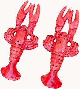 Sada ručně malovaných mlýnků na'sůl a pepř Lobster, 2 díly