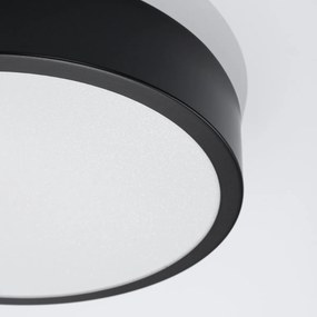Sollux Lighting Stropní svítidlo ONYX 30 černá LED 3000K