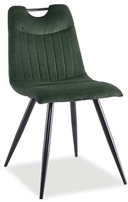 Jídelní židle Orifel (zelená + černá). 1050671